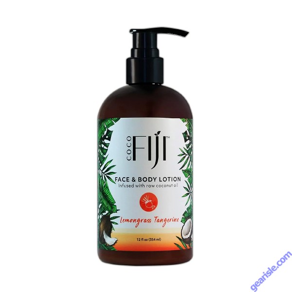 Coco Fiji Lemongrass Tangerine Coconut Oil Lotion Organic & Botanically ...