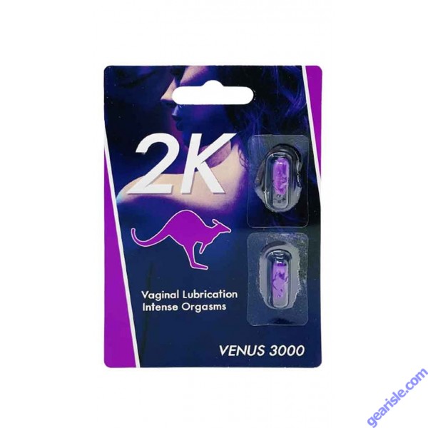Kangaroo 2K Violet Venus 3000 For Her Sexual Enhancer 2 Pills Pack