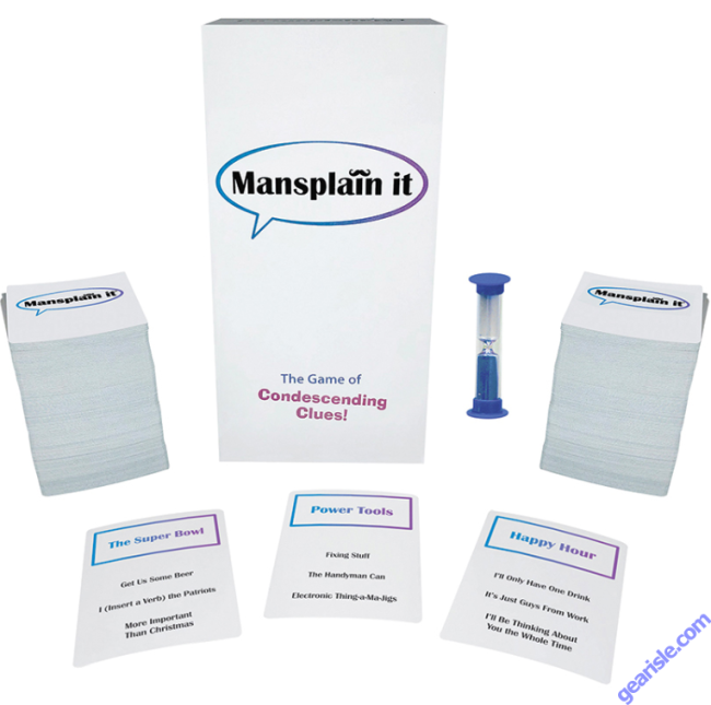 Buy Kheper Games Mansplain It Condescending Clues Card Game