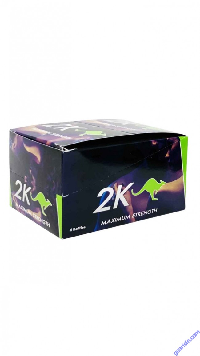 2K Kangaroo Green 12 Pills Male Enhancement Maximum Strength