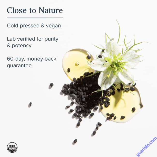 Buy Black Seed Oil Liquid 90 Capsules 650mg Cold Pressed Heritage Store