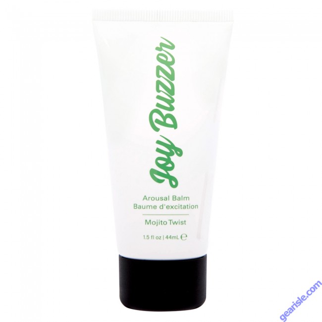 Jelique Joy Buzzer Arousal Balm Mojito Twist 1.5 oz. Vegan Friendly
