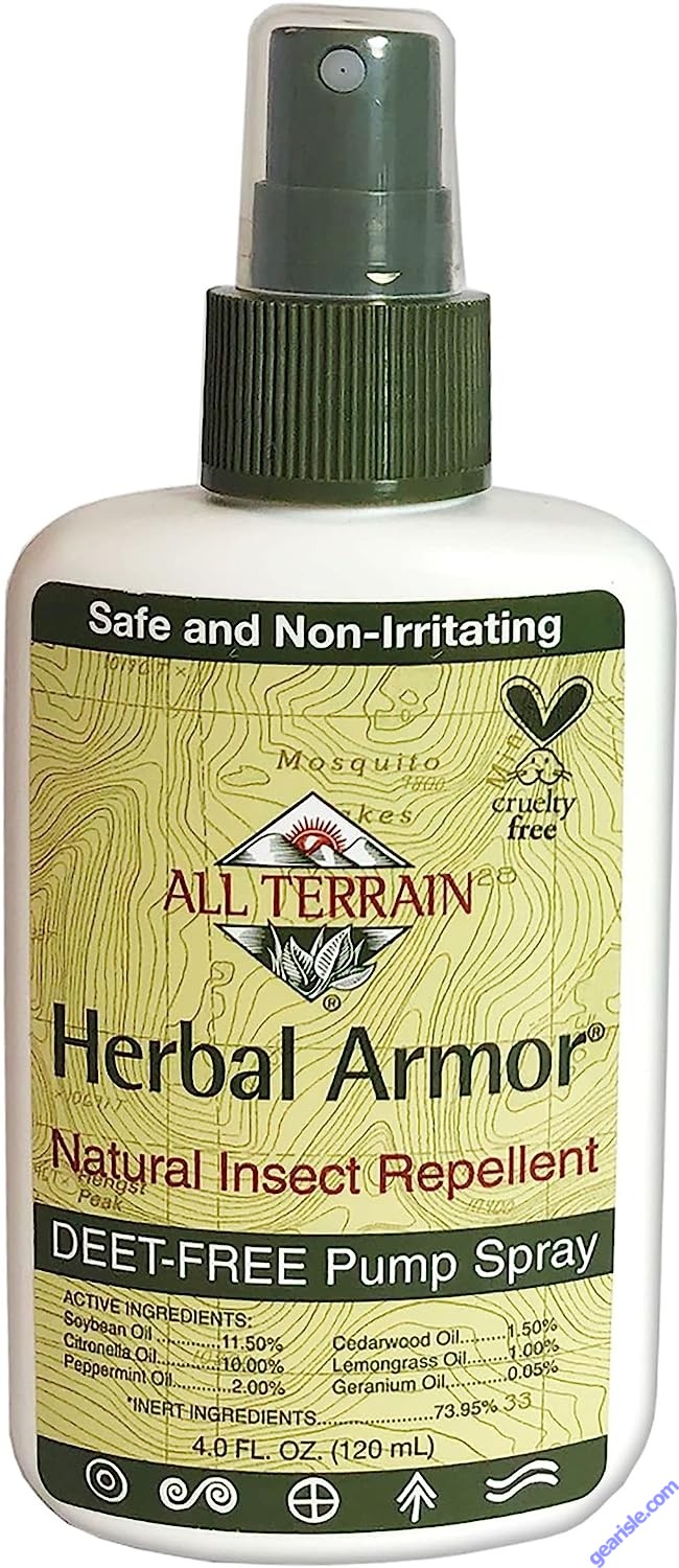 Buy Herbal Armor Spray DEET Free 4oz Natural Insect Repellent All Terrain
