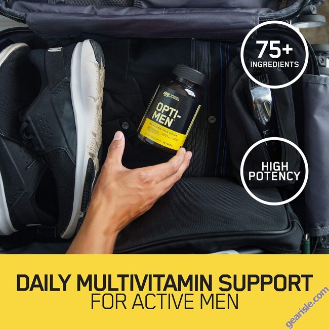 Buy Optimum Nutrition Opti Men Multivitamin For Active Men 240 Tablets