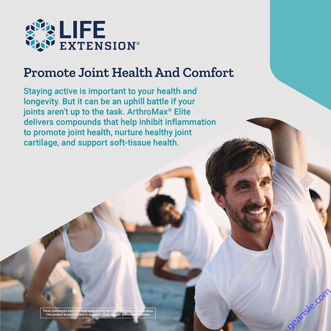 Life Extension ArthroMax Elite 30 Vegetarian Tablets Joint Health