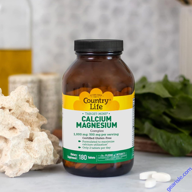 Buy Country Life Target Mins Calcium Magnesium Complex Vegan & Gluten ...