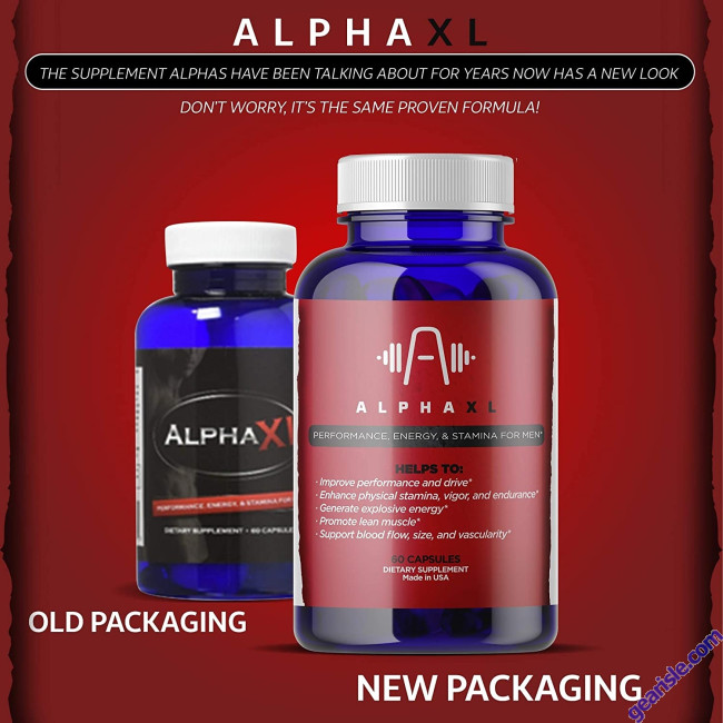Buy Alpha XL Male Performance Energy Stamina Booster Supplement 60 Capsule
