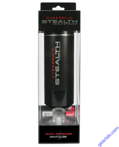 Buy CyberSkin Stealth Double Stroker Mouth and Anal