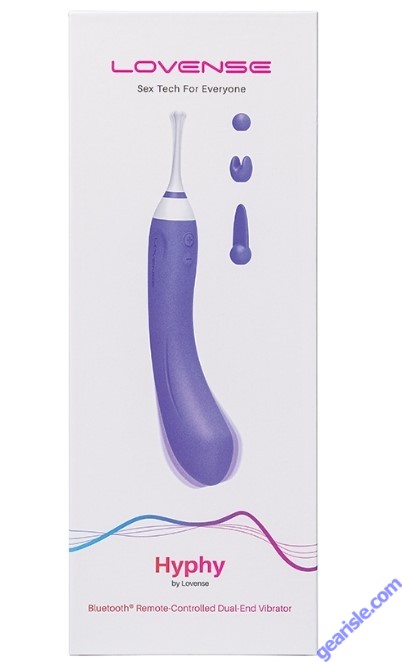 Lovense Hyphy Bluetooth Remote Controlled Dual End Vibrator