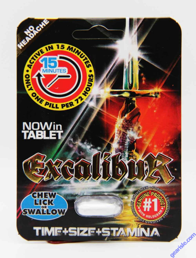 Excalibur Male Enhancement Pill | 7-Day Performance & Hard Erections ...