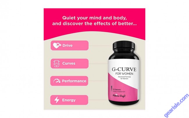 G Curve Breast & Butt Enhancer Pills – Natural Curves Fast