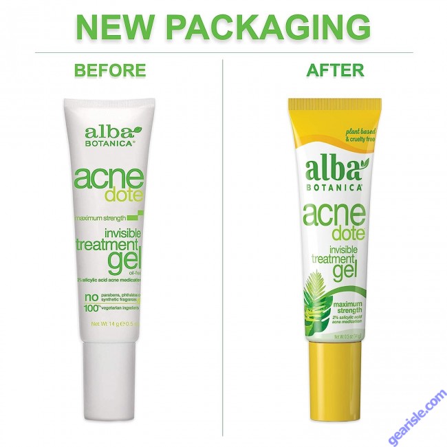 Buy Acnedote Maximum Strength Invisible Treatment Gel 0.5 Oz Alba Botanica