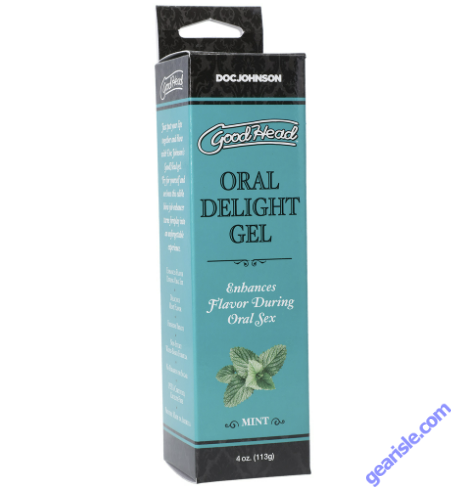 Buy Doc Johnson Good Head Oral Delight Gel Mystical Mint 4 Oz