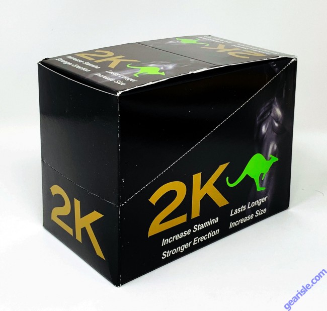 2K Kangaroo Green Pill Male Enhancer Double Pack