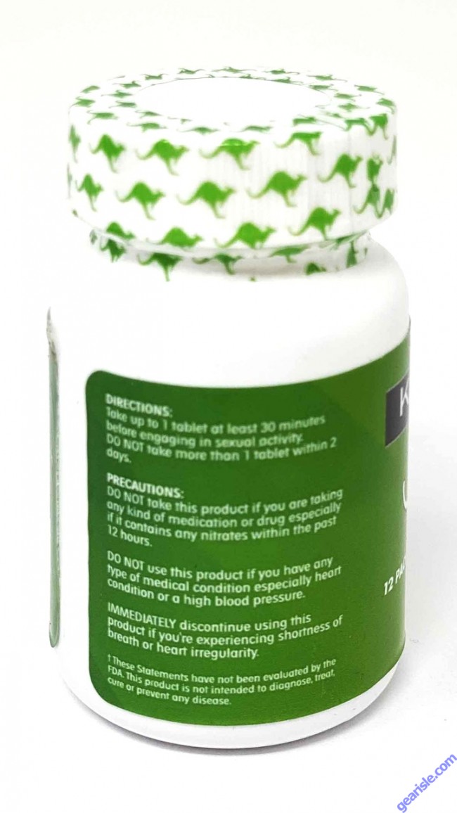Kangaroo For Men 12 Pill Bottle | Sexual Enhancer for Men