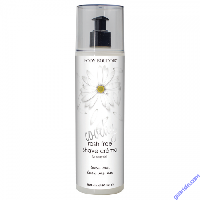 Coochy Rash Free Shave Cream Sexy Skin Body Boudoir 4-8-16oz