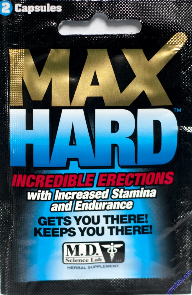 Max Hard Male Enhancement 2 Tablets