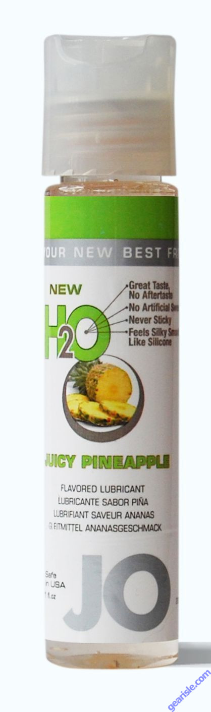 Jo H2O Juicy Pineapple Lubricant 1 fl.oz/ 30ml Travel Size