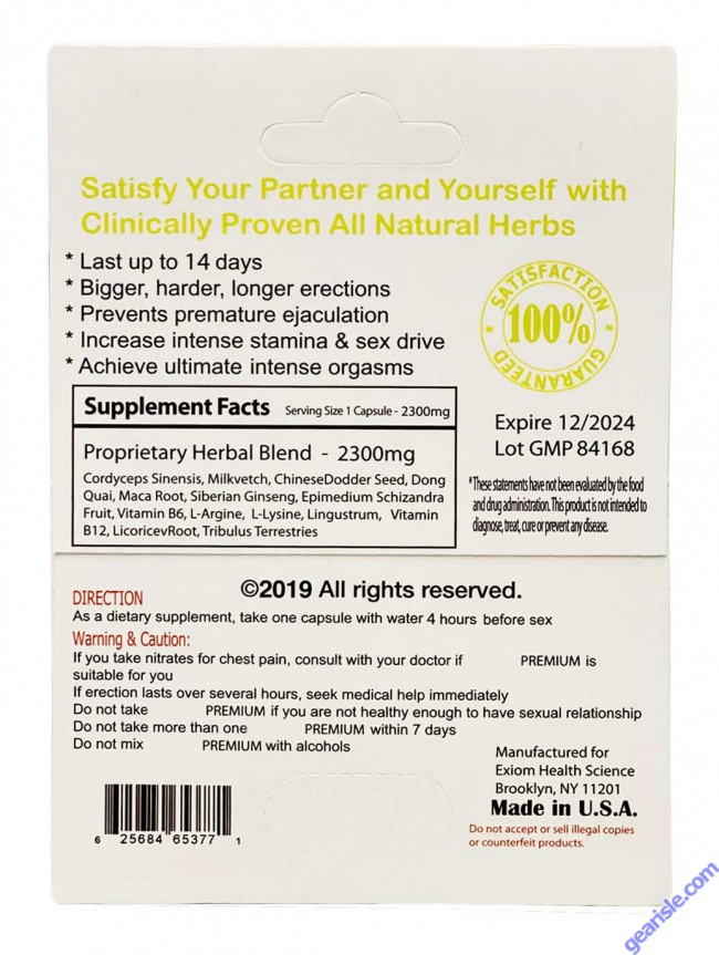 Libimax Premium Pill – 14-Day Natural Boost & Stamina