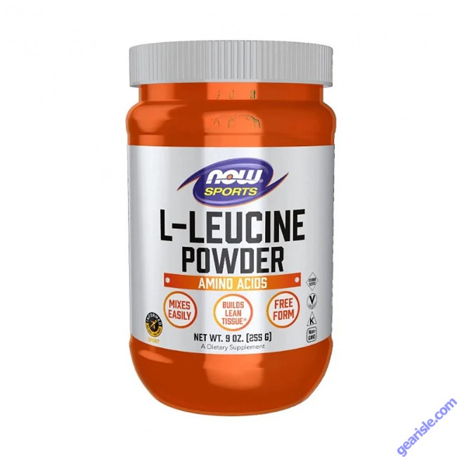 Buy NOW Sports L-Leucine Powder Builds Lean Tissue & Supports ...