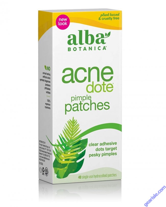 Alba Botanica Cruelty Free Acnedote Pimple Patches 40 Count