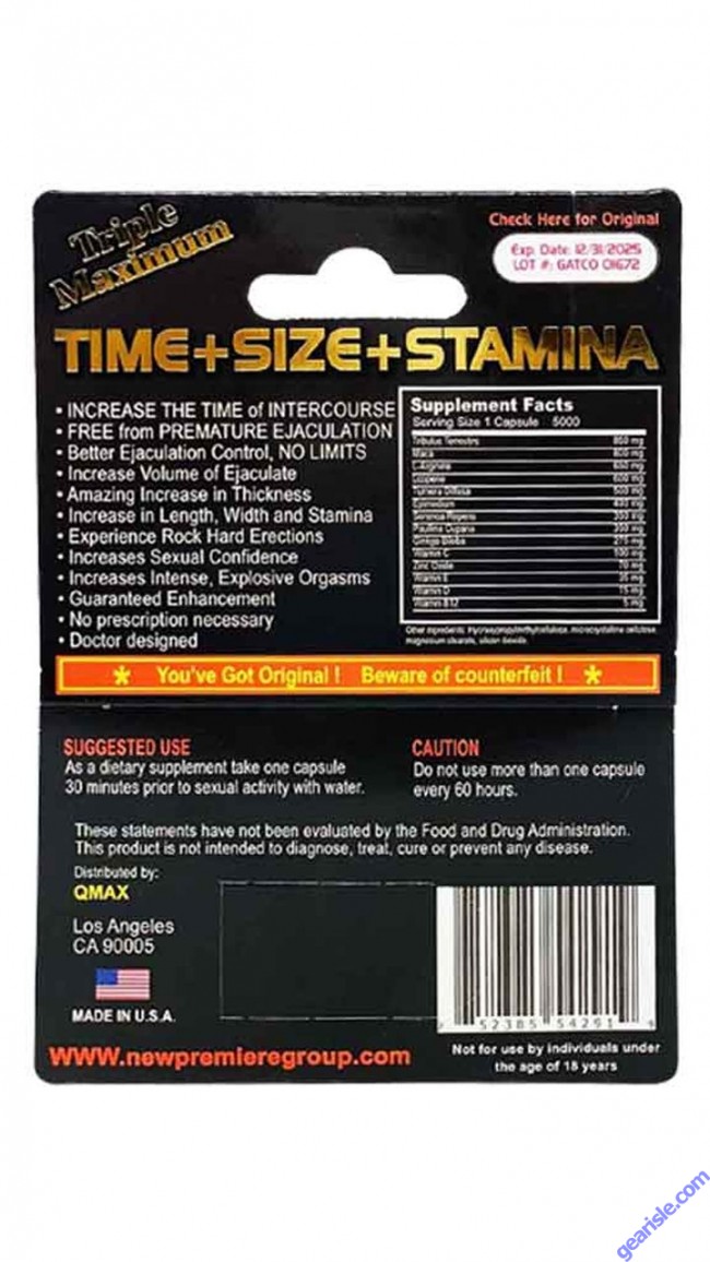 Perfect Zen Black 5000 Review – Male Stamina Formula