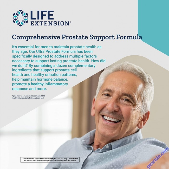 Life Extension Comprehensive Support Ultra Prostate Formula 100 SG