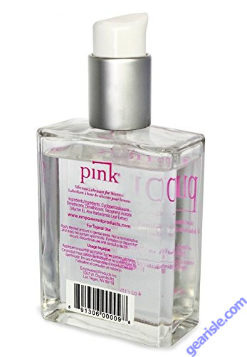 Buy Pink Silicone Lubricant For Women With Vitamin E & Aloe Vera 4 Oz