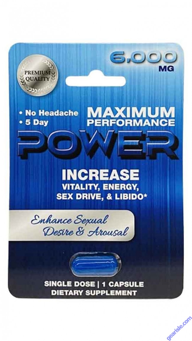 Power 6000mg Male Pill – Maximum Performance Enhancement