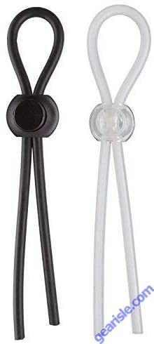 Cloud 9 Pro Sensual Quick Release Loop Silicone Cock Ring 2Pk