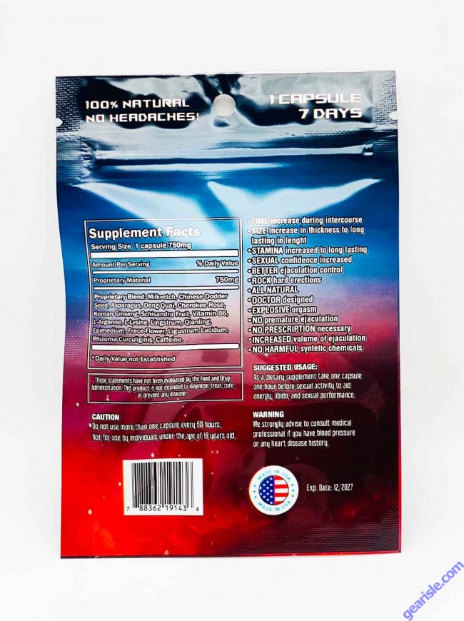 Raging Bull Male Enhancement Pill | 72-Hour Libido & Stamina Booster ...