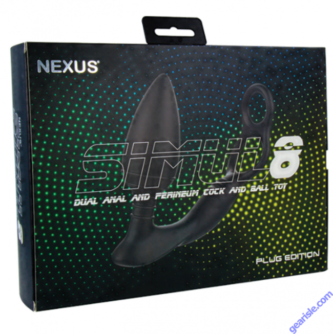 Buy Nexus SIMUL8 Plug Edition Vibrating Dual Motor Anal Waterproof