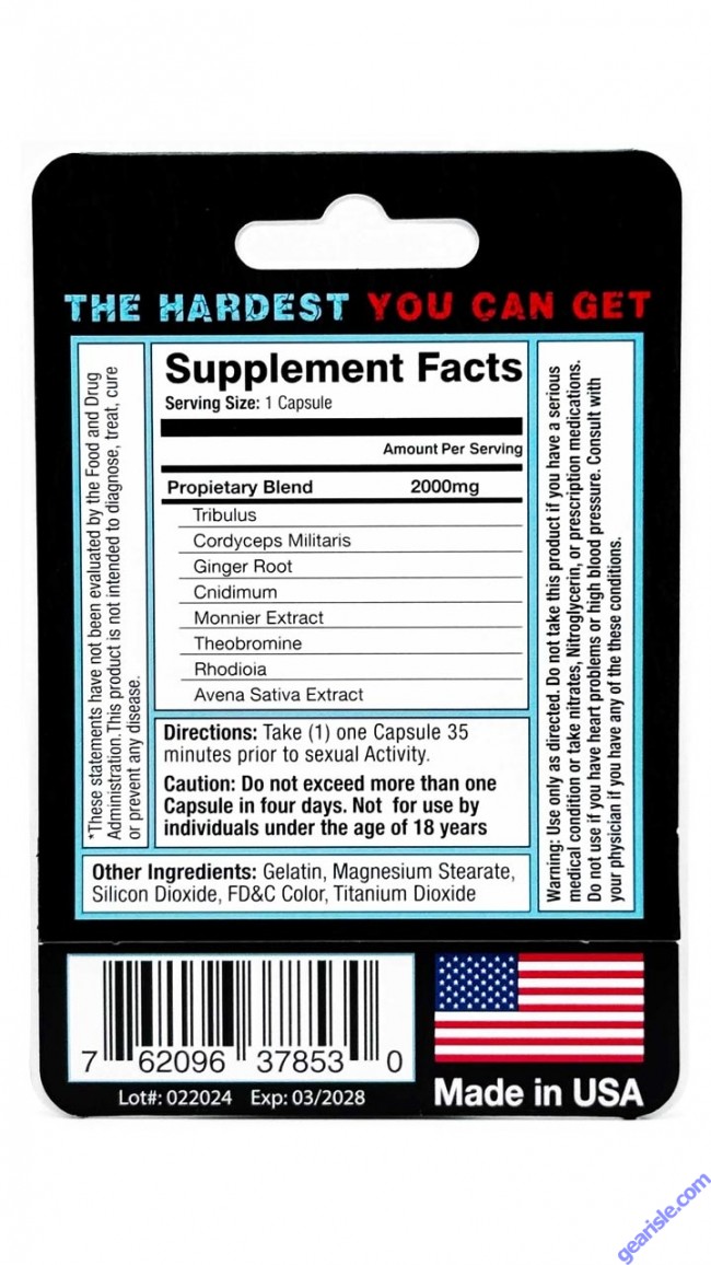 The Horn 10K Premium Male Enhancement Pill | Boost Stamina, Size ...