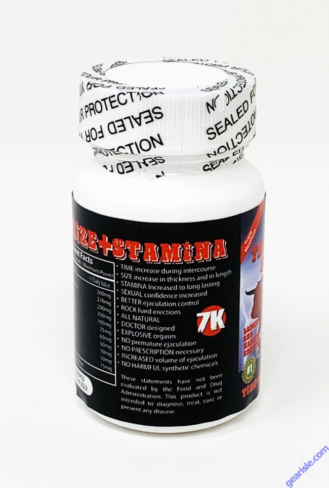 Buy Thunder Bull 7K Triple Maximum Max Power Enhancement 6 Ct Bottle