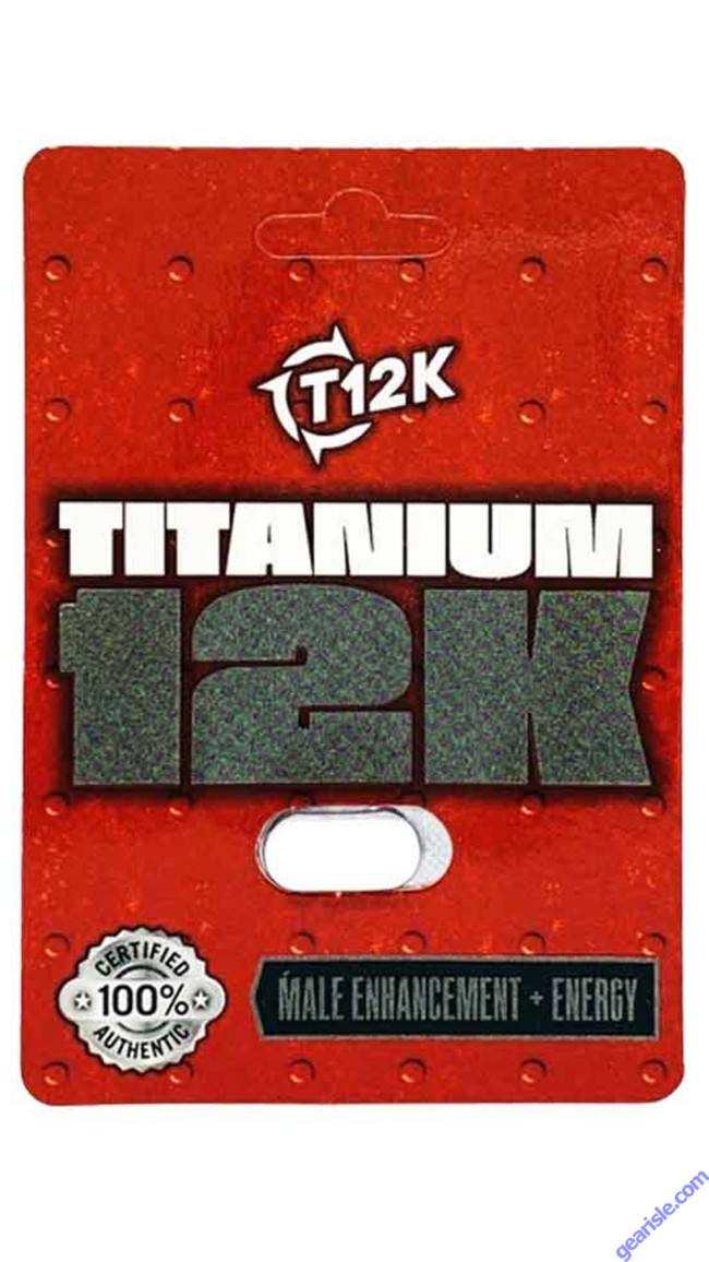 Titanium 12K Male Enhancement | Boost Stamina & Energy