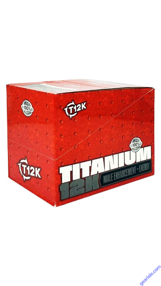 Titanium 12K Male Enhancement | Boost Stamina & Energy