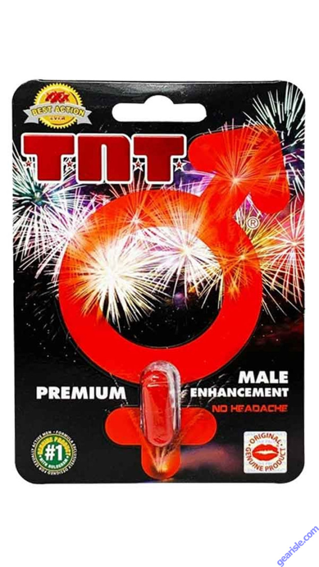 Buy TnT Premium Red Male Sexual Performance Enhancement Pill