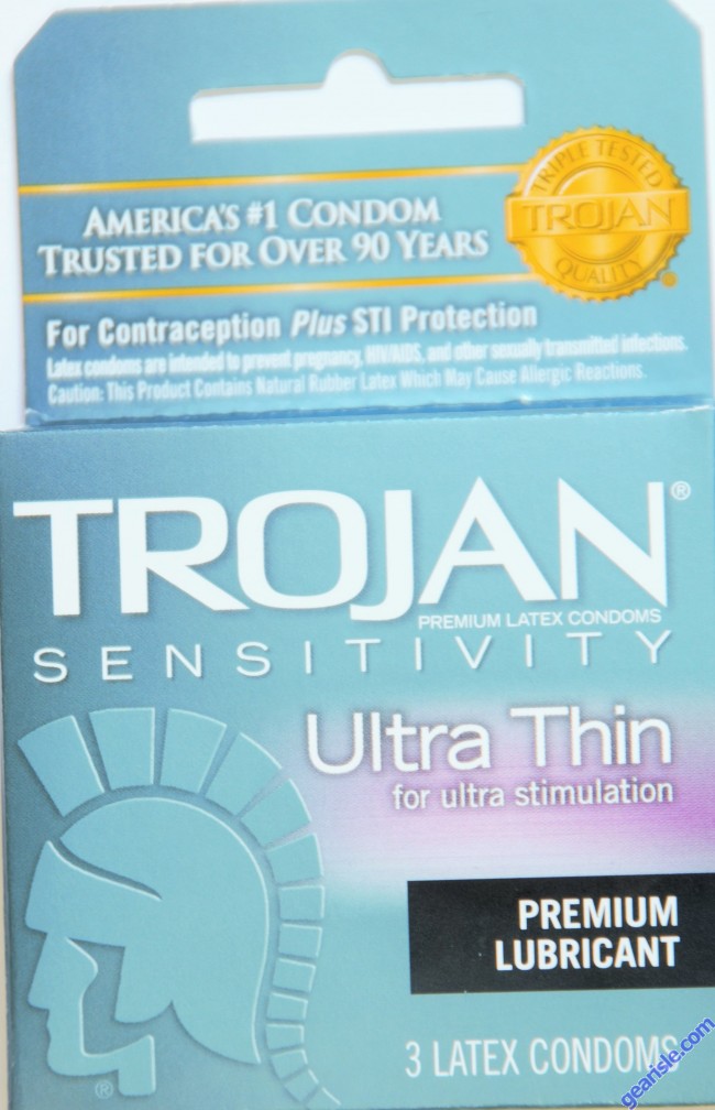 Buy Trojan Sensitivity Ultra Thin Premium Latex 3 Pcs