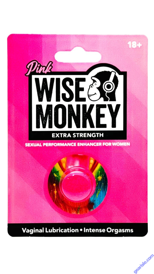 Pink Wise Monkey Female Enhancer Pill – Intense Pleasure & Lubrication ...
