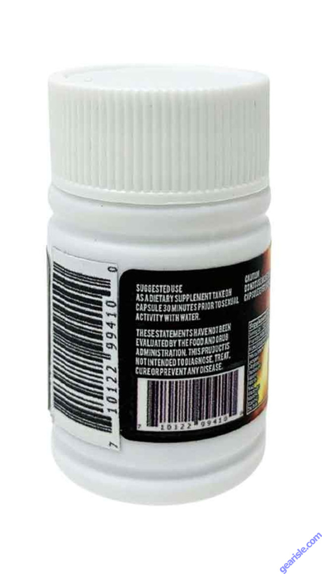 X Fire 10000 Red 6 Count Male Enhancement Supplement