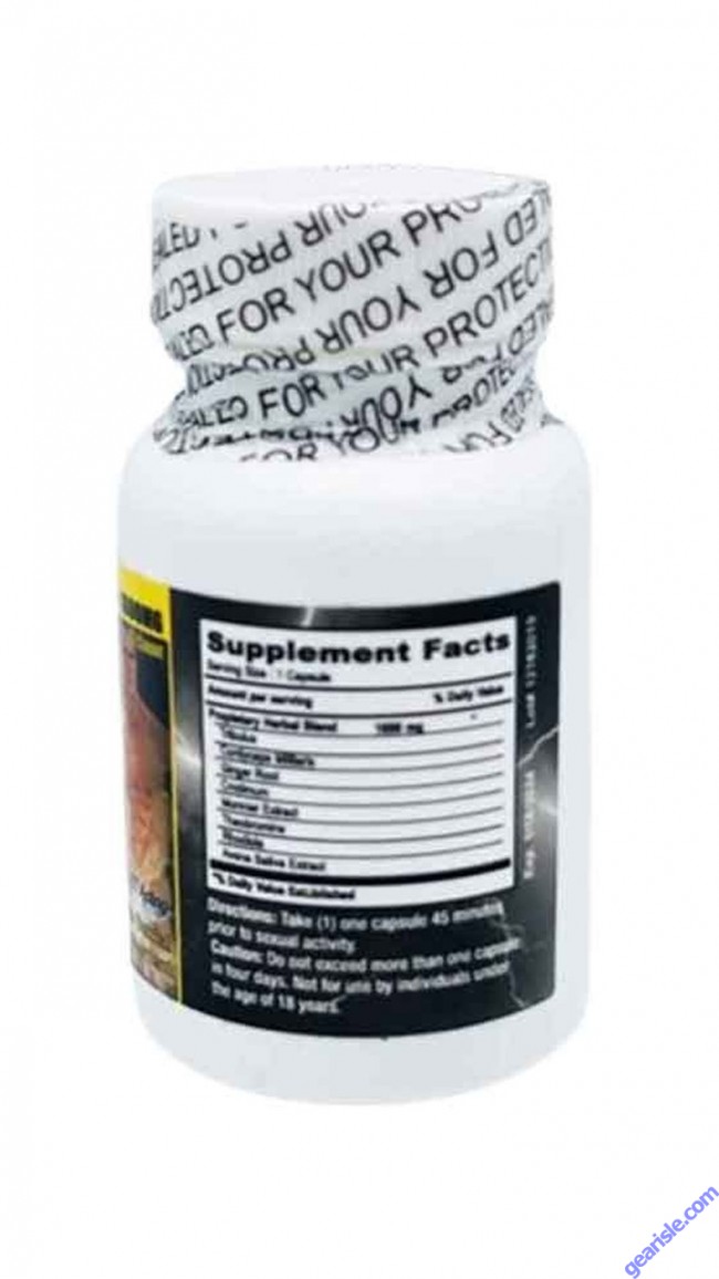 Zeus Plus 1600mg Male Enhancer Natural Powerful 12ct Pill