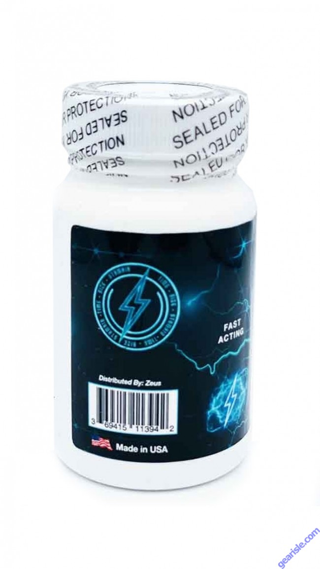 Zeus Plus 1600mg Male Enhancement – 30 Count Bottle