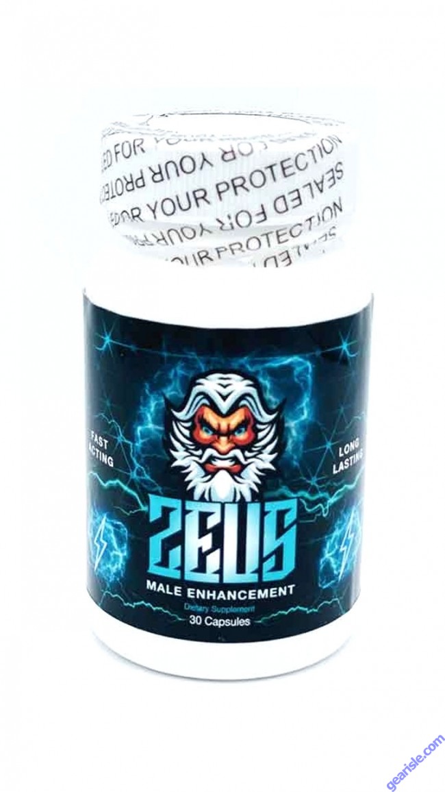 Zeus Plus 1600mg Male Enhancement – 30 Count Bottle