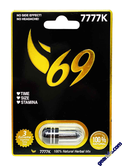 Buy Black 69 Male Sexual Enhancement 7777k Pill
