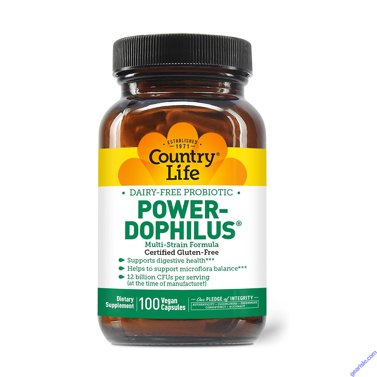 Buy Country Life Power Dophilus 12 Billion CFUs Boosting Immune System ...