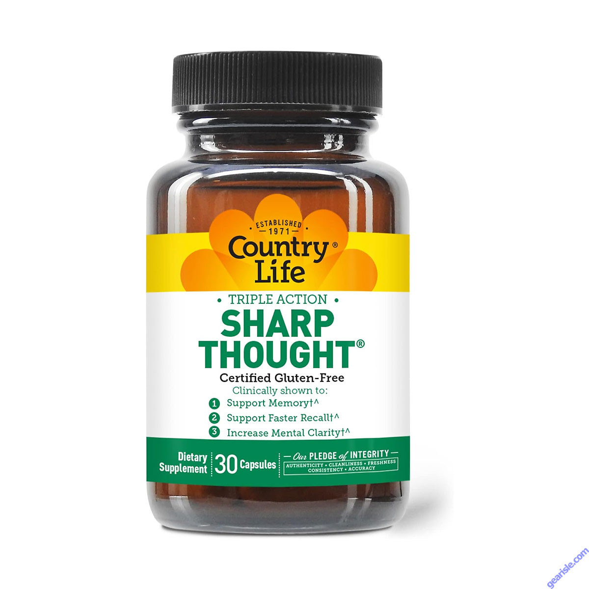 Buy Country Life Sharp Thought Certified Gluten Free Brain Health ...