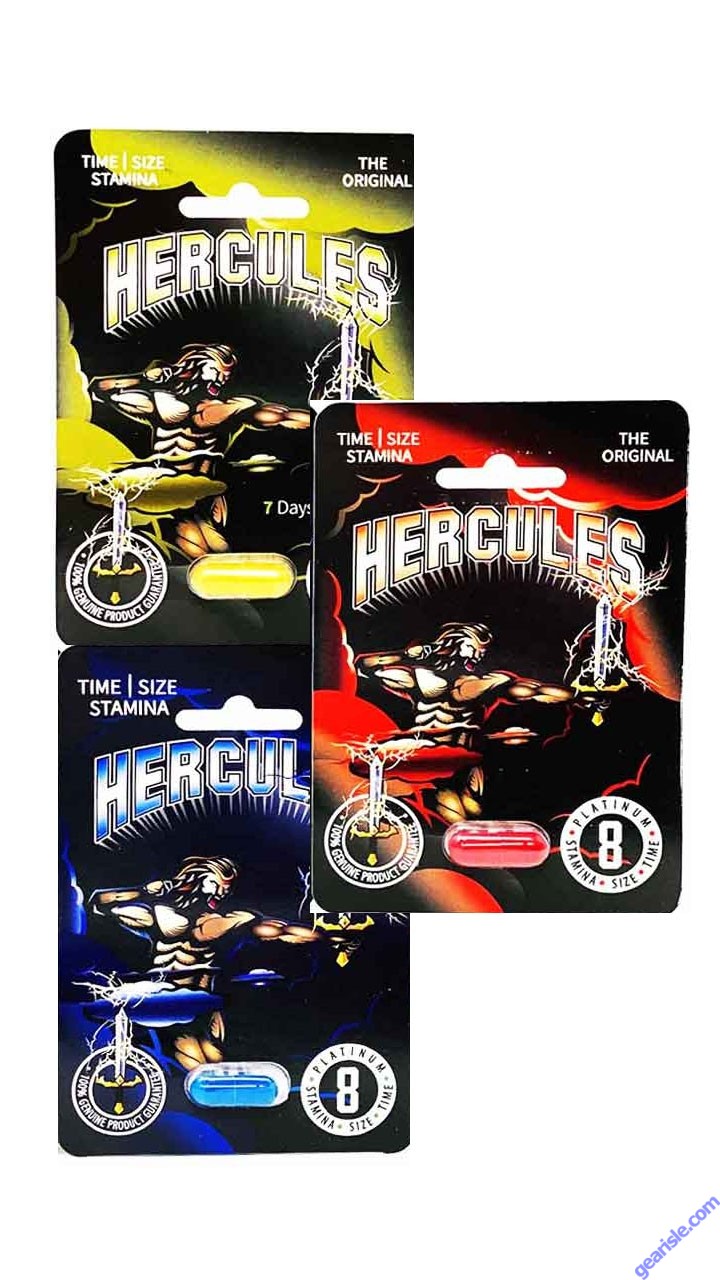 Hercules Male Enhancement – Red, Gold & Blue Pills for Long-Lasting ...