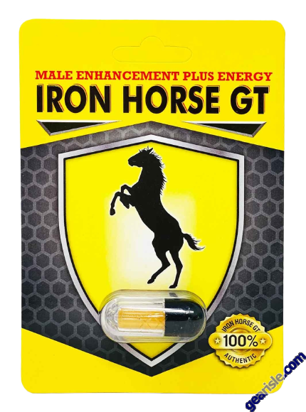 Iron Horse GT Red Pill – Male Sexual Performance Enhancement + Energy