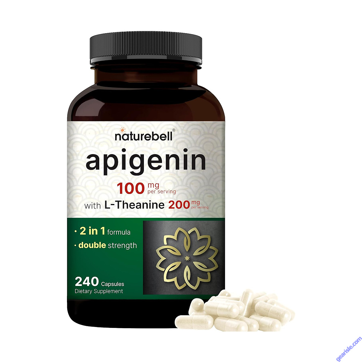 Buy NatureBell Apigenin & L Theanine Sleep Relaxation Supplement 240 ...