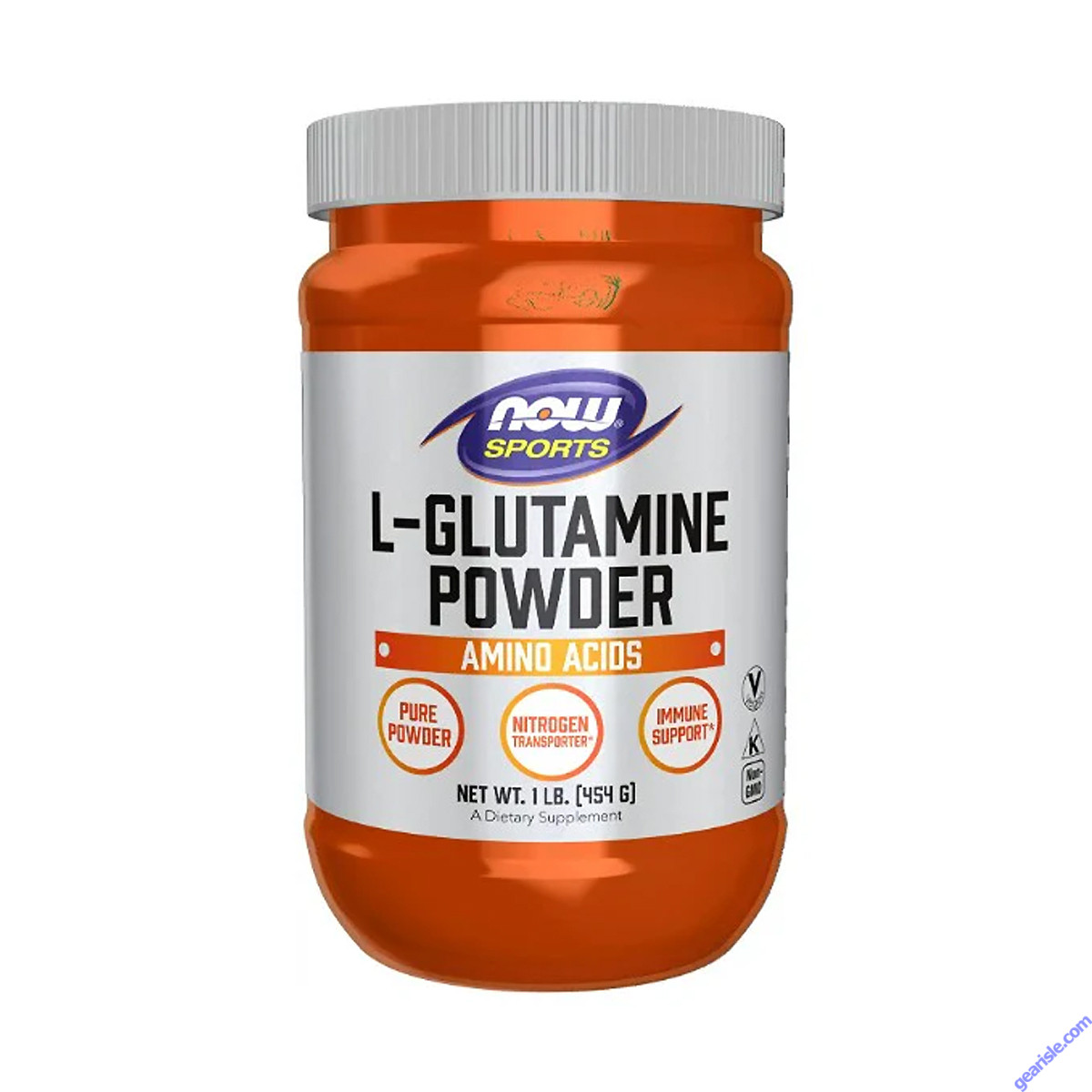 Buy NOW Sports L-Glutamine Pure Powder Immune Support & Nitrogen ...